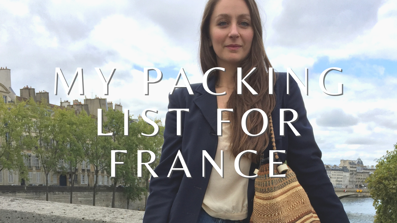 My Packing List For France | Classic Style For Travel - Brianna ...